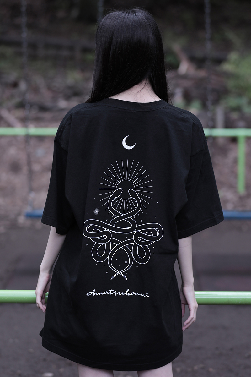 アマツカミ 蛇月/Snake Moon T-shirts / ロックファッション アマツカミ 蛇月/Snake Moon T-shirts / ロックファッション
