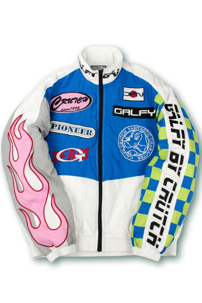 GALFY (ガルフィー) 走り屋ジャケット改 WHITE / ロック GALFY (ガルフィー) 走り屋ジャケット改 WHITE / ロック