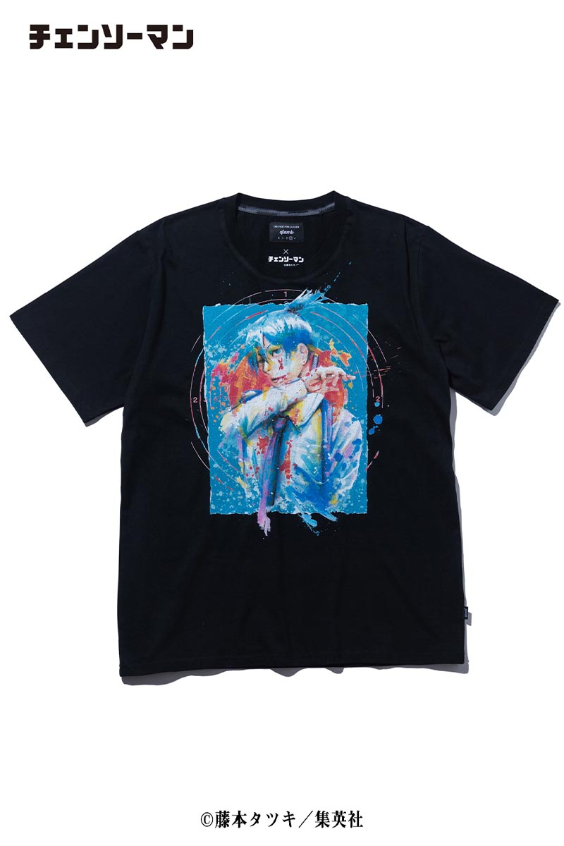 glamb (グラム)×チェンソーマン Aki T Black / ロック glamb (グラム)×チェンソーマン Aki T Black / ロック