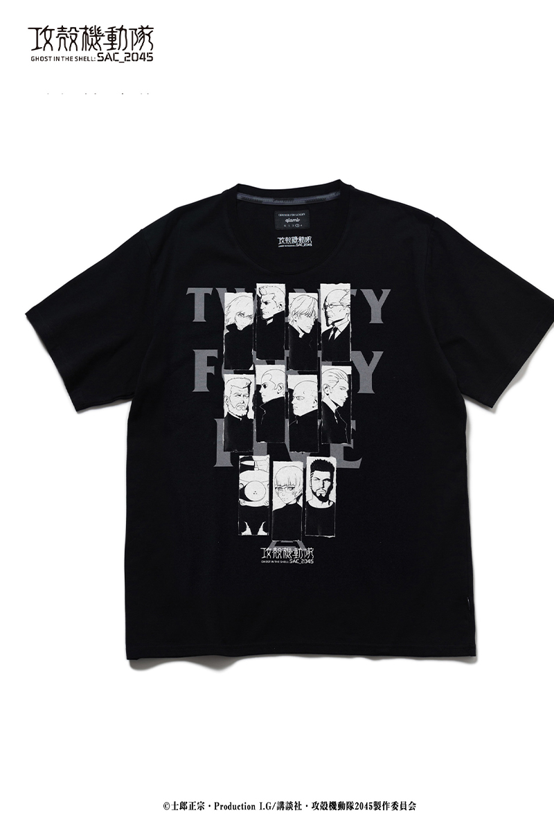 glamb (グラム)×攻殻機動隊 SAC_2045 T Black / ロック glamb (グラム)×攻殻機動隊 SAC_2045 T Black / ロック