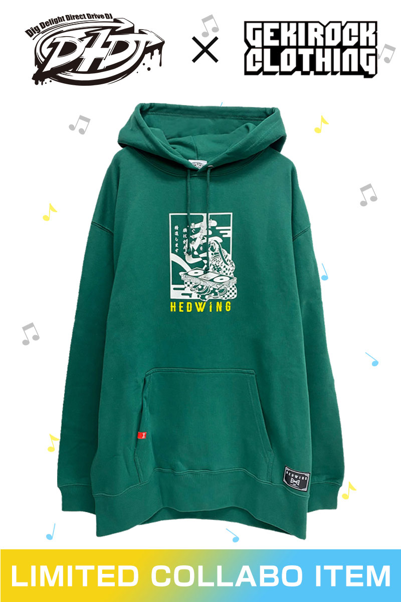 春日春奈×HEDWiNG コラボ限定プルオーバーパーカー / ロック 春日春奈×HEDWiNG コラボ限定プルオーバーパーカー / ロック