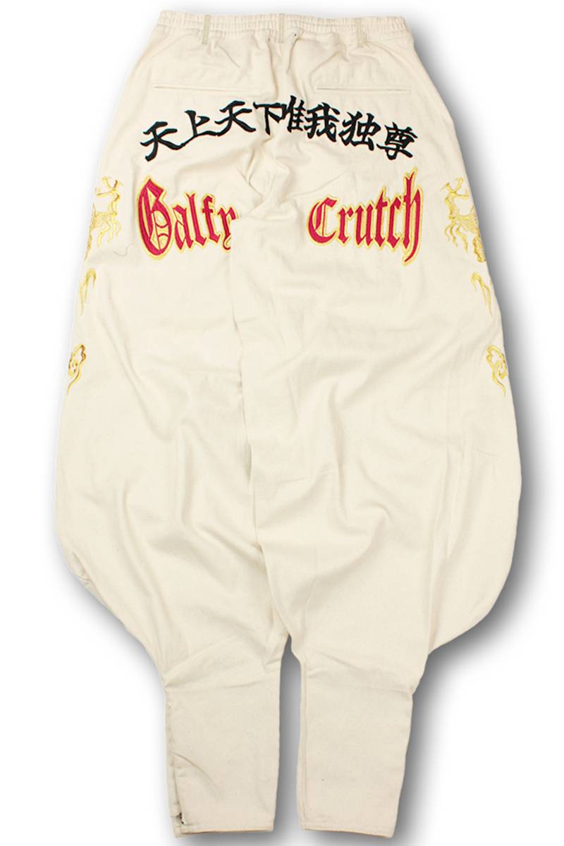 予約商品】GALFY(ガルフィー) ニッカポッカ - WHITE / ロック 予約商品】GALFY(ガルフィー) ニッカポッカ - WHITE / ロック