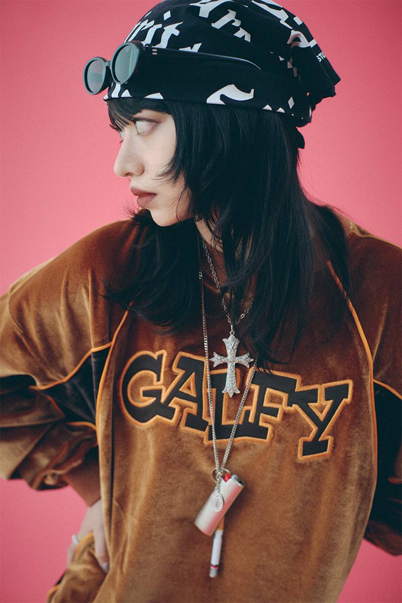 予約商品】GALFY (ガルフィー) 俺らの96' ベロアSET UP O.BROWN 予約商品】GALFY (ガルフィー) 俺らの96' ベロアSET UP O.BROWN