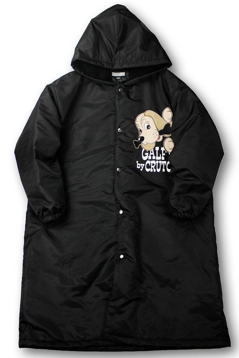 GALFY (ガルフィー) 立ちんぼテレクラコート BLACK / ロック GALFY (ガルフィー) 立ちんぼテレクラコート BLACK / ロック