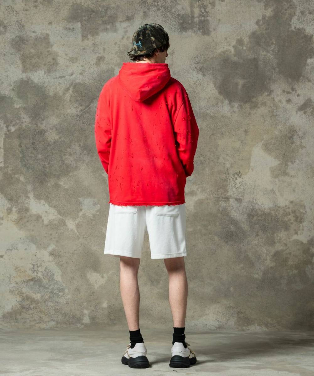 予約商品】glamb(グラム)GB0125/CS11 : Destructive Hoodie 予約商品】glamb(グラム)GB0125/CS11 : Destructive Hoodie